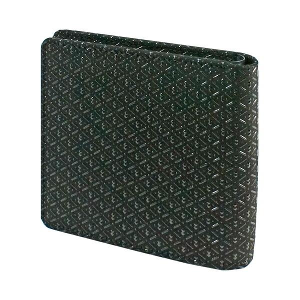 印伝 甲州印伝 印傳屋 上原勇七 財布 二つ折り財布 2003 ひょうたん 紺地×黒漆 鹿革 本革 レザー 和柄 ブランド 冬物 冬ギフト クリスマス 贈り物 YM01 印傳屋（INDEN-YA） 印伝 甲州印伝 上原勇七 財布 二つ折り財布 印伝