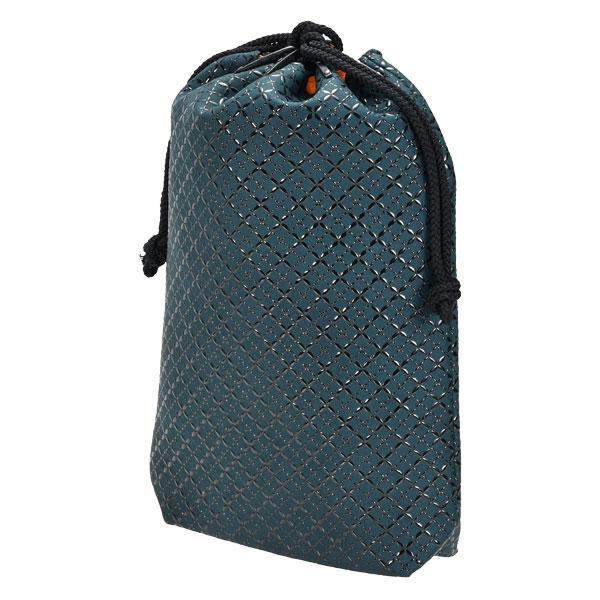 印傳屋（INDEN-YA） 印伝 甲州印伝 上原勇七 3005 合切袋 巾着 HISOCA