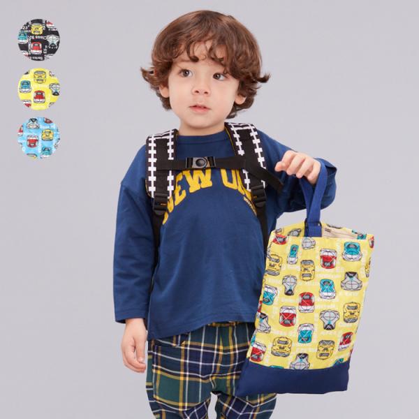 男の子が大好きな電車！毎シーズン大人気のJRコラボシリーズです！学校、習い事、おけいこ事にも！手提げデザインのシューズケース、シューズバック、バッグ、靴入れ。人気の新幹線のはやぶさ、こまち、ドクターイエロー、アルファX（エックス）の総柄プリ...