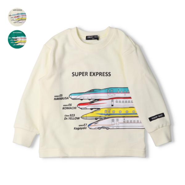 男の子が大好きな電車！ 毎シーズン大人気のJRコラボシリーズです！ 人気の新幹線のこまち、はやぶさ、ドクターイエロー、かがやきの車体のプリント入り。 後ろ身頃には路線図や名産品、電車の車体のプリント入りで可愛い！ 秋から春まで長く着られる裏...