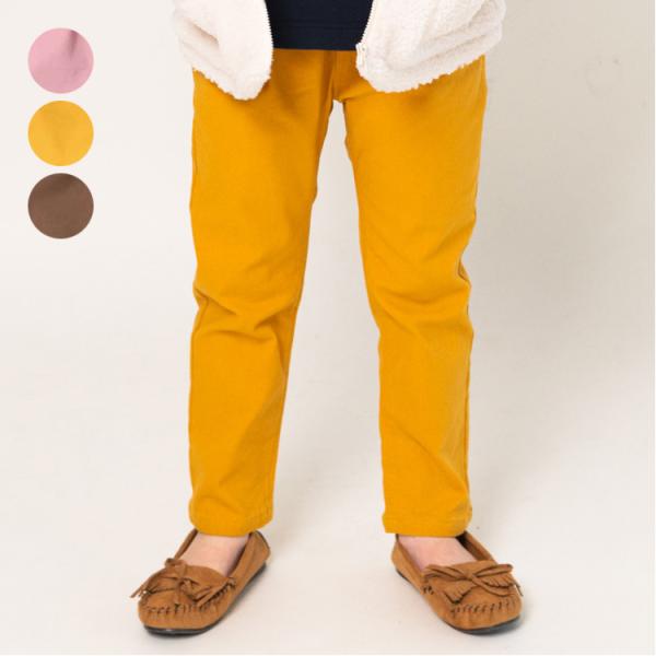 毎シーズン大人気の、のびふわツイルロングパンツ！   伸縮性抜群のストレッチ入りツイル素材で、快適で滑らかな履き心地です。   裏側はちくちくしない柔らかな微起毛になっており、寒い冬も暖かく過ごせます。 股上が深く、全体的にゆったりとしたシ...