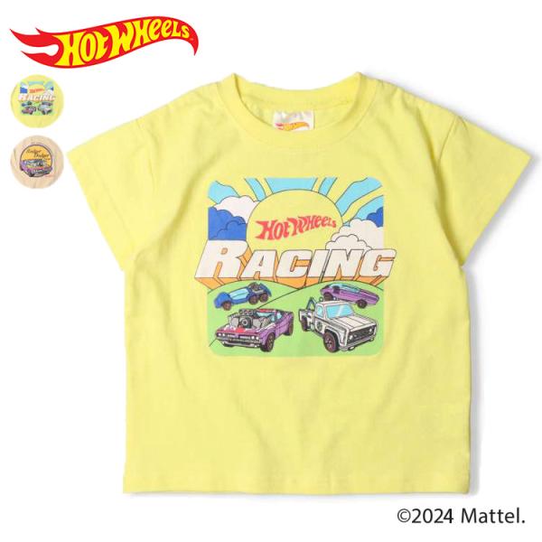 世界中の子供たちに親しまれているダイキャストカーブランドの「Hot WHeeLs（ホットウィール）」をモチーフにしたグラフィックをプリントした半袖Tシャツ。 レーシングカーや、ホットウィールの中でも人気の高いRodger Dodgerなどの...