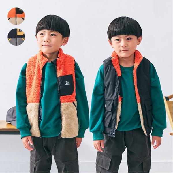 クレイジーカラーがポイントのボア素材。 シンプルで合わせやすいタフタ素材。 どちらを表にしても着られるリバーシブルデザインのベスト。 毎年人気のアイテムです。 【アイテム】トップス  カジュアル お洒落 オシャレ かっこいい かわいい 可愛...