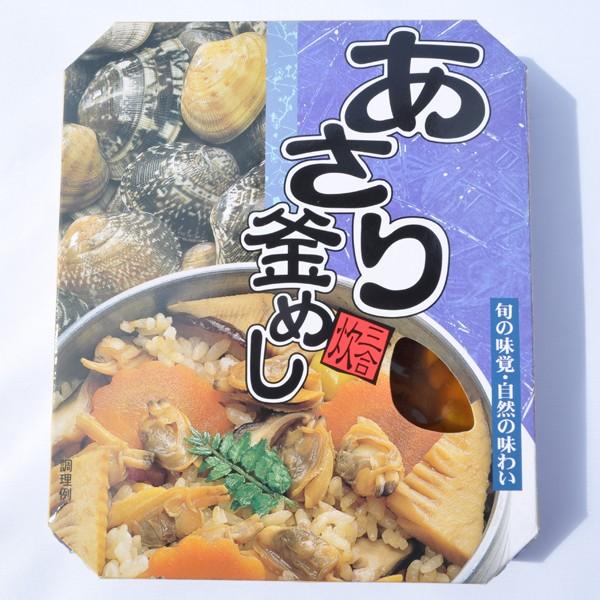 ・商品名：あさり釜めし・内容量(※1セット)：280g・包装形状：箱・保存方法：常温・販売者：有限会社マルタケ※房総半島南東部 千葉県鴨川市の国道沿いにある港「道の港まるたけ」が運営。当店自慢の美味しい海の幸をお取り寄せ！実店舗でも新鮮な海...