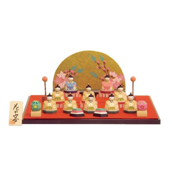 商品名：伊予一刀彫 花の宴種類：伊予一刀彫サイズ：人形4cm　屏風10.5cm　台27cm×21cm■関連ワード雛人形 ひな人形 雛 ひな 人形 ひなにんぎょう お雛様 お雛さま おひなさま お雛さん ひな飾り 雛飾り ひな祭り 雛祭り ひ...