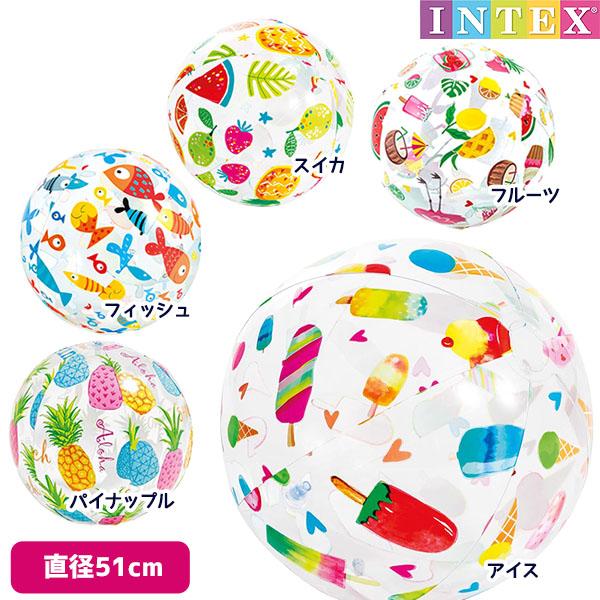 ■商品名：ラブリープリントボール 51cm■対象年齢：3歳以上■メーカー：INTEX インテックス■商品番号：SWM-PT-59040■商品説明