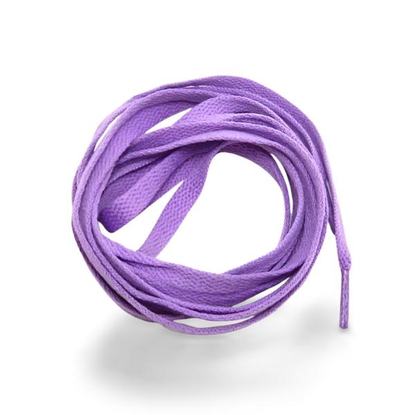 靴紐 シューレース 平タイプ 1足分2本入り軽やかなライトパープルで足元をおしゃれに演出。ローカットスニーカーにぴったりの平タイプシューレースです。・商品詳細カラー：ライトパープル長さ：約120cm幅：約0.8cm素材：ポリエステル内容：2...