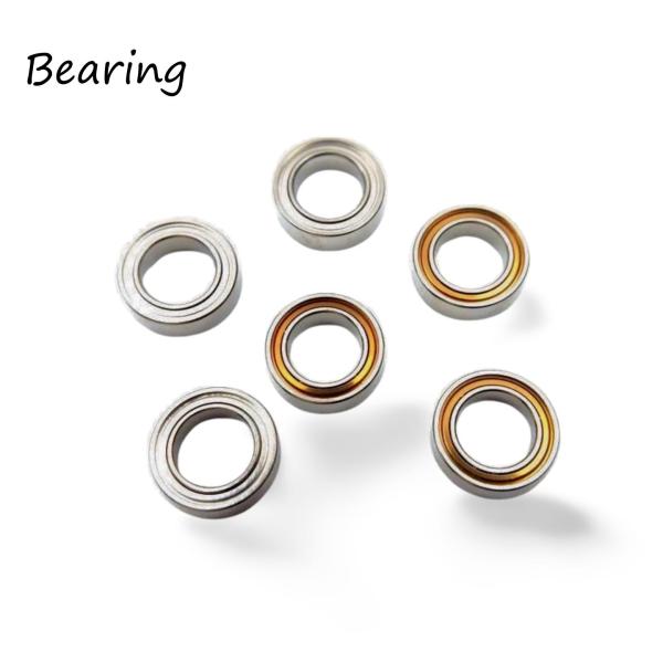 ベアリング MR85ZZ 8×5×2.5mm 6個セット メタルシールド交換用やメンテナンス用に便利な、両面メタルシールド仕様のベアリングセットです。・商品詳細型番：MR85ZZ 互換品サイズ：外径8mm Ｘ 内径5mm × 厚み2.5mm...