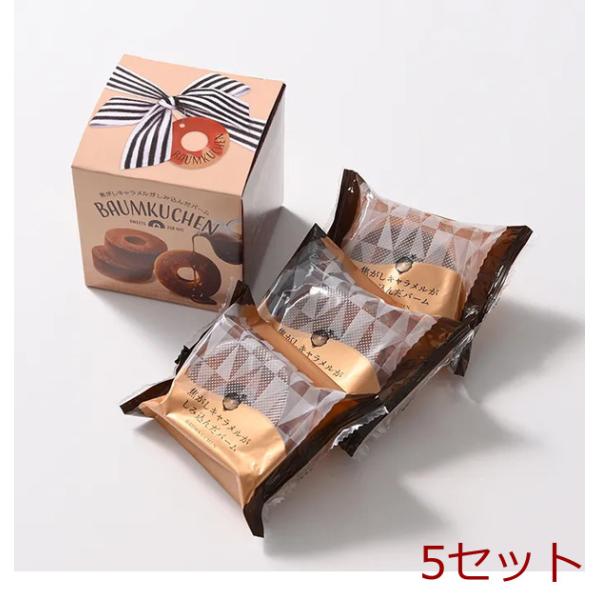 【発売日：2024年06月13日】森の庭 焦がしキャラメルがしみ込んだバーム ３個入 5セット焦がしキャラメルがしみ込む、ひと手間かけたバームクーヘンです。焦がしキャラメルの味わいが引き立つバームクーヘンしっとりバームクーヘンにカラメルソー...