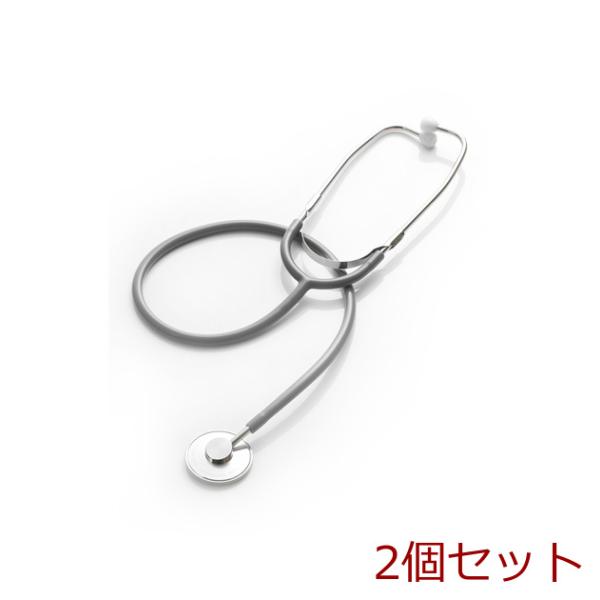 【発売日：2023年06月01日】ＦＯＣＡＬ フォーカル シングルヘッド聴診器 ＦＣ ２００ グレー 2セットラテックスフリーの聴診器！　日本製！天然ゴムの接触により起こるラテックスアレルギーの心配がありません！ソフトイヤーチップの採用で、...