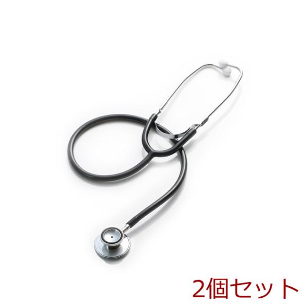 【発売日：2023年06月02日】ＦＯＣＡＬ フォーカル ダブルヘッド聴診器 ＦＣ ２０２ ブラック 2セットラテックスフリーの聴診器！　日本製！天然ゴムの接触により起こるラテックスアレルギーの心配がありません！ソフトイヤーチップの採用で、...
