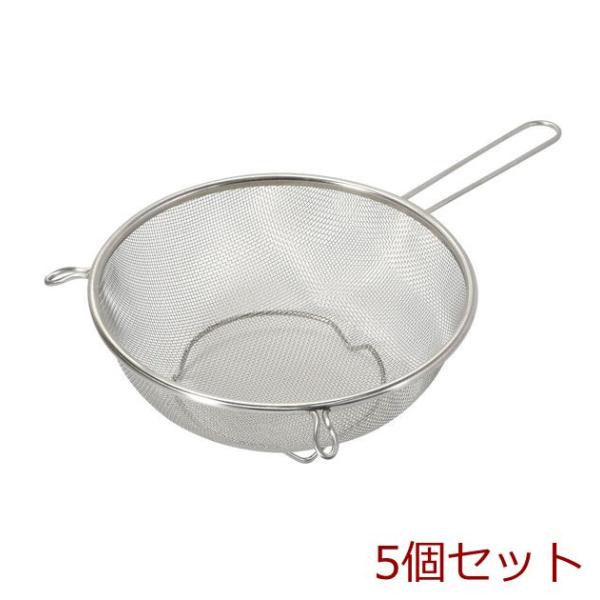 【発売日：2025年03月01日】ベーシスラインステンレス製ストレーナーザル21cm 5個セットベーシスライン ステンレス製ストレーナーザル21cm・水切れがよく、フック付きで鍋にかけて使用できます。・足付で衛生的。生産地中国サイズ製品サイ...