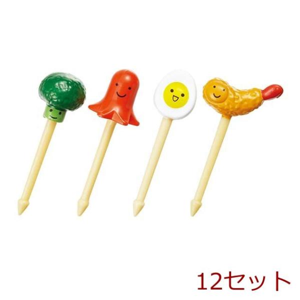 【発売日：2025年07月15日】おかずピック 8本入　お弁当のおかずがふえる 12セットおかずピック 8本入・お弁当のおかずがふえる？！生産地中国サイズブロッコリー：44.5×13.5×13.5mmウィンナー：44.5×15×13.5mm...