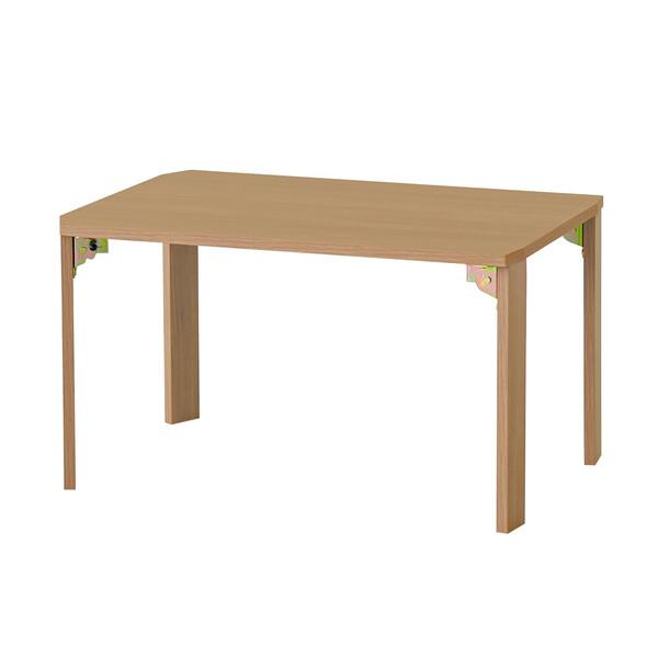 【発売日：2024年11月20日】ライフテーブル６０ 机 ローテーブル 木目 折りたたみ リビングテーブル 折れ脚 スリムマイルドなやさしい色合い生活に溶け込むライフテーブルナチュラルな木目調の折りたたみテーブル。木の風合いを再現した木目調...