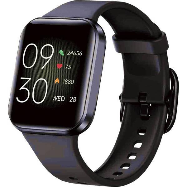 【発売日：2025年05月29日】ヤマサ スマートウォッチ CQ 23 Y B ブラック ギフト対応可ヤマサ スマートウォッチ CQ-23-Y(B) ブラック健康と運動を24時間サポートするスマホ連動の万歩計必要な機能だけを表示可能・表面温...