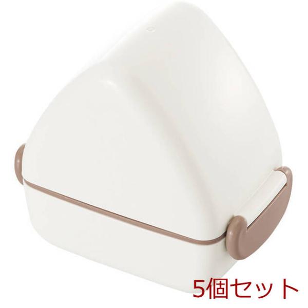 【発売日：2025年04月01日】おにぎりランチケース BT 500 ×5個セットおにぎりランチケース BT-500三角おにぎりがそのまま入る、かわいいランチケース。コンビニのおにぎりが2個入る！おかずも入るケース付き。【パッケージ】82×...