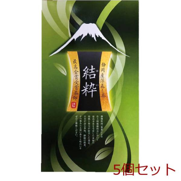 【発売日：2025年03月16日】静岡銘茶 結粋 UTH C 5個セット静岡銘茶 結粋 UTH-C職人の腕比べである製茶仕上技術を競う大会「同一荒茶による仕上技術競技会」において、最高金賞を3回受賞、第五回は最上位の静岡県知事賞を受賞した茶...