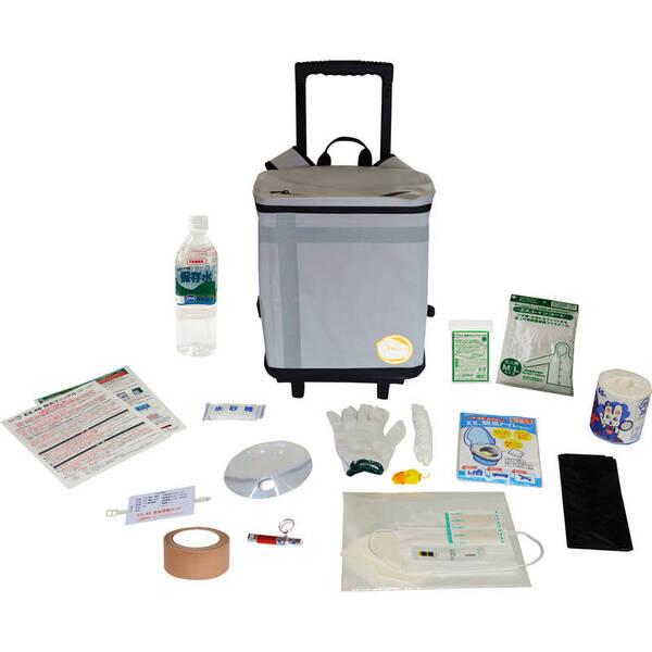 【発売日：2026年02月14日】EX48． TANAKA防災士ブラザーズモデル 防災セット ベーシック1人用 EX48CXWSBG シルバーグレー ギフト対応可EX48． TANAKA防災士ブラザーズモデル 防災セット ベーシック1人用 ...