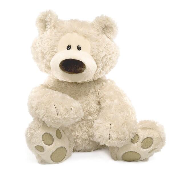 【発売日：2025年05月14日】ぬいぐるみ フィルビンベージュべア L GUND ラッピング可いかにもGUNDらしい表情の巻毛のベアです。クリーム色の巻毛のベア、フィルビン。大きな鼻と黒い瞳がいかにもGUNDといった感じです。お座りが上手...