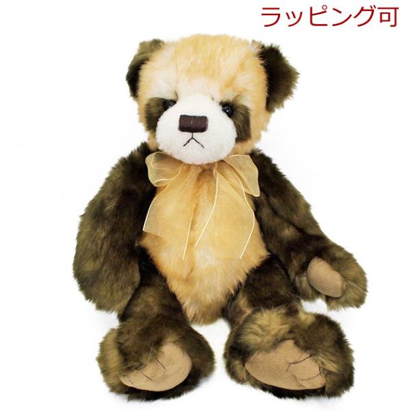 【発売日：2022年10月22日】ぬいぐるみ ロナルドパンダ GUND ラッピング可クラッシックなパンダの登場です♪ユニークなセピア色のクラッシックなパンダです。テディベアのような可愛い容姿と、素敵な色合いで特徴のある可愛いパンダのぬいぐる...