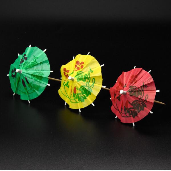 【発売日：2025年08月08日】飾り番傘 特小 各色混合 144本入カクテルやトロピカルドリンクによく使われる、ピックタイプの演出傘です。業務用の商品ですが、パーティー小物としてやご家庭用のキッチン小物、飲み会の演出品としてなど、場を盛り...