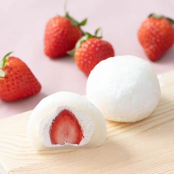 【発売日：2024年06月09日】ホシフルーツ あまおうのクリームいちご大福 fuwaru 12個入 のし対応可ふんわりお餅となめらかクリームのあまおう大福もち粉とうるち粉をブレンドしたやわらかく伸びのある大福で、ホイップクリームと福岡県産...