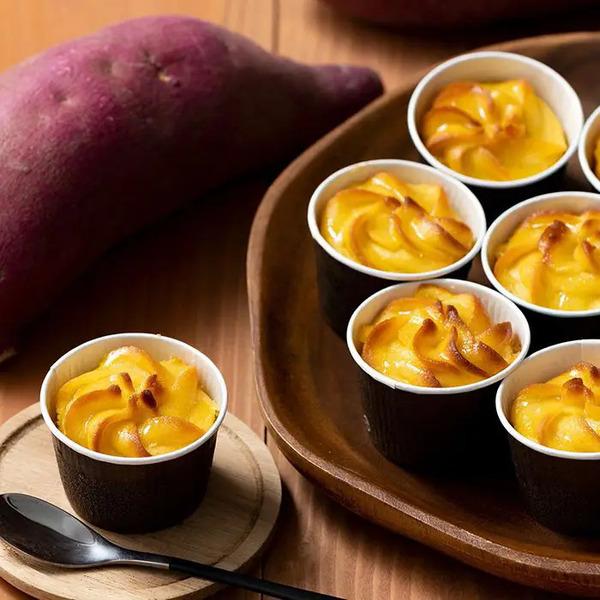 【発売日：2026年06月14日】夏限定 薩摩芋本舗 とろける窯焼きスイートポテト のし対応可とろっと2層仕立て。薩摩芋の専門家が開発した九州産薩摩芋のデザートスイートポテト。九州産薩摩芋をくちどけなめらかに練り上げてスイートポテトに仕上げ...