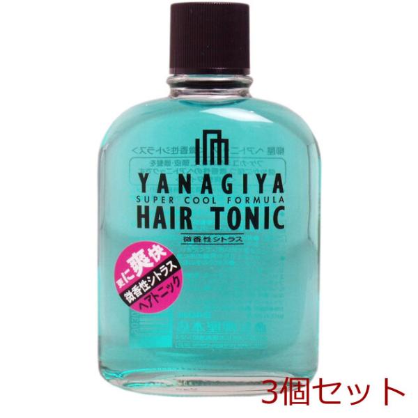 【発売日：2025年05月29日】柳屋 ヘアトニック 微香性シトラス ２４０ｍＬ 3個セット爽やかな香りが特長のヘアトニック！フレグランス系シトラスの微香性ヘアトニックです。ほのかに香るので、髪に残りません。・スッキリ超爽快タイプ。清涼感持...