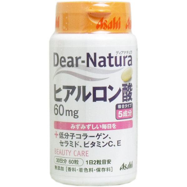 【発売日：2026年03月11日】ディアナチュラ ヒアルロン酸６０ｍｇ ３０日分 ６０粒みずみずしい毎日を！2粒にヒアルロン酸60mgと、低分子コラーゲン、セラミドを配合。さらにビタミンC、Eもプラス。＜こんな方におすすめです＞・美容が気に...