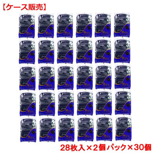 【発売日：2026年03月11日】魅せるトイレクリーナー ジャスミンの香り 28枚入×2個パック×30個 ケース販売トイレの便器・便座・フチ裏・タンク・床・壁など、トイレ内の拭き掃除用シートです。便利なフタつきなので、このままご使用いただけ...
