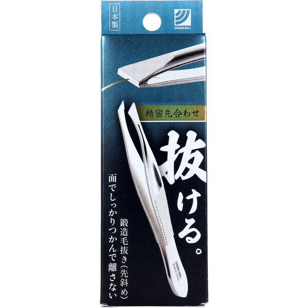 【発売日：2026年03月11日】抜ける毛抜き 先斜めタイプ G 2250面でしっかりつかんで離さない。精密先合わせ。面でとらえて、狙った毛を離さず抜ける。・面と面で毛をしっかり挟み、毛が途中でちぎれず狙った毛をスルッと抜くことができます。...