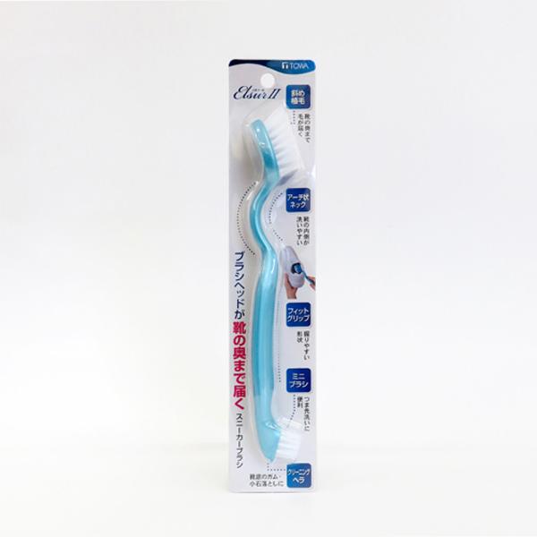 【発売日：2024年02月24日】スニーカーＥＬ２スニーカーブラシブルーEL2 スニーカーブラシ ブルー○ブラシヘッドが小さいので靴の中で動きやすく、幼児靴から大人用の靴まで使用できます。○ブラシの先端が斜めに植毛されていますので、靴の奥ま...