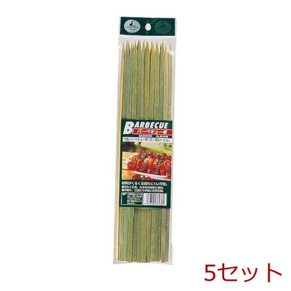 【発売日：2024年06月23日】竹製バーベキュー串平３０cm２０本入 5セット生産地 : 中国サイズ : 商品サイズ(約)：全長30cm素材 : 天然竹ブランド : キャプテンスタッグキッチン用品 食器 使い捨て食器