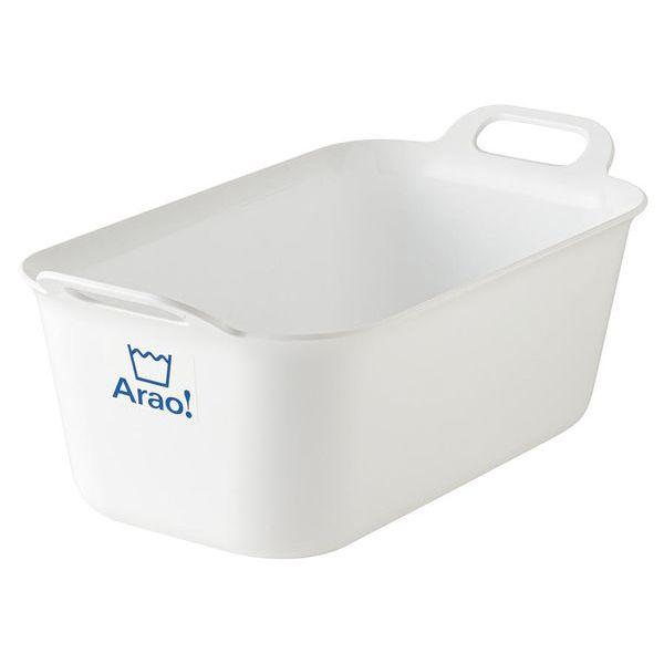 【発売日：2024年01月19日】Araoたらい小収納のみ便利なシンプルデザイン生産地 : 日本サイズ : 製品サイズ（約）：幅210x奥行420x高さ155mm製品重量（約）：448g素材 : ポリプロピレンブランド : オーエバス・洗面...
