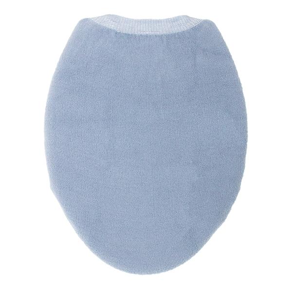 【発売日：2024年01月19日】カラーショップ兼用フタカバースモークブルーカラーショップ 兼用フタカバー スモークブルー洗濯OK！両面使えて取付簡単のトイレフタカバー！・普通（U型・O型）便座タイプと洗浄暖房（ウォシュレット）便座タイプ、...