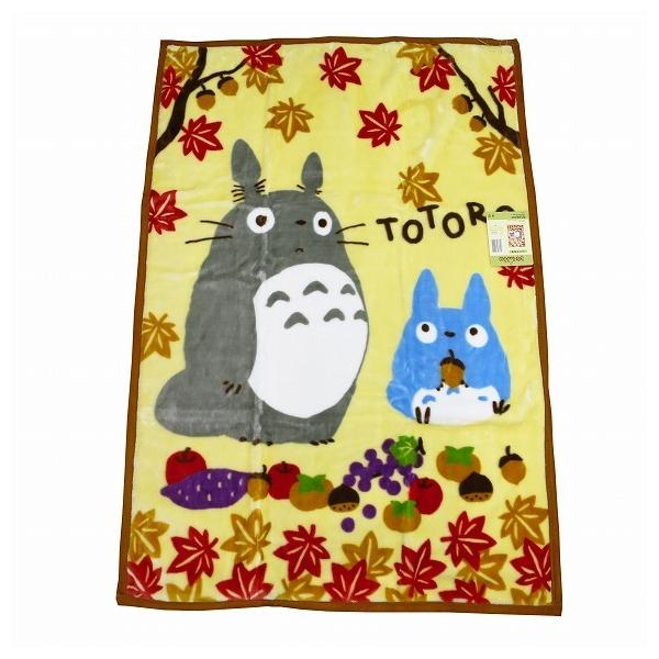  ◎となりのトトロのハーフ毛布(ハーフケット）です。素材はポリエステル100％。一重なので軽くてしなやか◎シングル毛布の半分サイズなので嵩張りません。使いみちイロイロでとっても重宝します。◎ご家庭で洗濯OK◎軽量で、毛抜けや毛玉になりにくく...