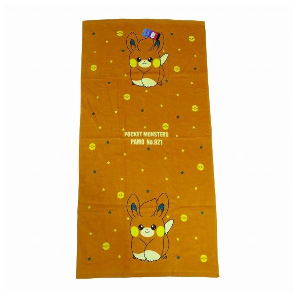 ◎ポケモン のバスタオルです。◎素材は綿100％。-----------------------------【サイズ】 60cm×120cm 【品質】 綿100％ 優しい肌触り、シャーリング加工-----------------------...
