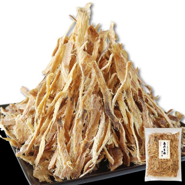 近年、不漁が続くスルメイカ。サイズは小型化、価格も高騰とイカの産地函館でも水揚げ量が激減。この製品は中国から輸入したイカを使って函館で製造・加工した商品です。原材料はイカのみ。素材の味だけで作った、無添加・無塩のあたりめです。ほどよい太さに...