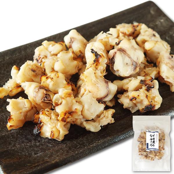 イカ好きにはたまらない、イカの軟骨だけを集めたこだわりのおつまみ珍味。炙って焦げ目をつけました。イカを炙ることで、香ばしい薫りが口の中に広がり、イカの美味しさとのハーモニーがたまりません。身はやわらかく食べやすよう仕上げています。お酒のおつ...