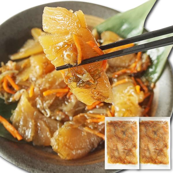 プリプリとした食感の大きめの数の子を贅沢に使用し、昆布・イカ・人参とともに、旨味と粘りのある松前漬けに仕上げた逸品です。製造は伝統の味づくりにこだわる北海道函館。醤油ベースのまろやかな味付けが、素材の旨味を引き立て、ゴロゴロと入った数の子の...