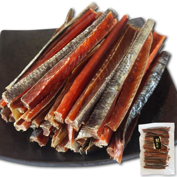 北海道産の脂がのった鮭を丁寧に乾燥して、旨みを凝縮させた、昔ながらの鮭とばです。３つのこだわり・北海道オホーツク海の鮭・上品な塩加減・絶妙な干し具合北海道オホーツク海で水揚げされた鮭を昔ながらの素朴な味な鮭とばに仕上げました。食べやすいお好...