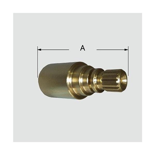 LIXIL・INAX 【27-327-10】 接続スピンドル 浴室部品 [27-327-10] 【純正品】LIXIL・INAX 接続スピンドル 浴室部品 [27-327-10]A寸法：30mm【適合本体品番】BF-390B(N) BF-39...