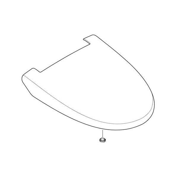 リクシル・イナックス【312-1055-CF】 LIXIL・INAX 便フタキット トイレ部品 [312-1055/*] LIXIL INAX【純正品】適合商品品番・ベーシアハーモＤタイプDV-D114G*・ベーシアハーモＪ・ＪＭタイプDV...