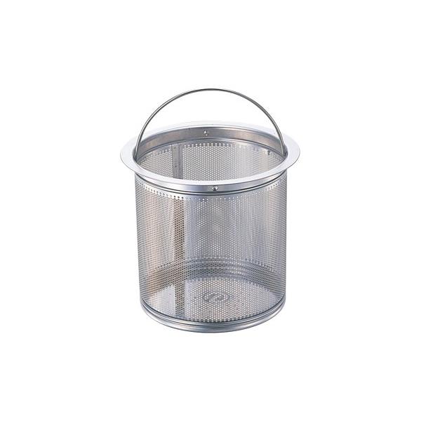 シンク排水ごみ受け カゴ　流し台バスケット 【4515】 カクダイ●ほとんどの市販の流し台に使用できます。※サイズは画像をご確認ください。【品名】流し台バスケット　●材質 ステンレス　●4525S、4520S、4520W用カクダイ シンク ...