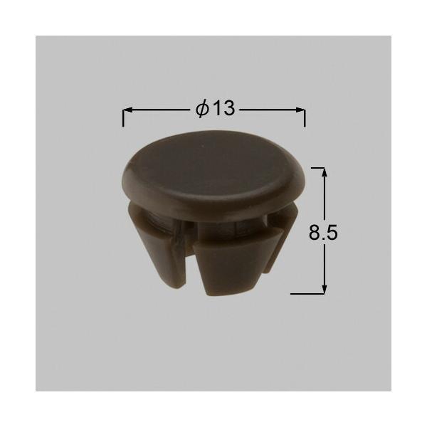 8tye63ab LIXIL リクシル・TOEX プッシュボタンФ10用 AB 門まわり部品 純正品【純正品】本体(8TYE63AB) ×１０カラー：オータムブラウン（AB）