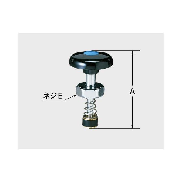 LIXIL・INAX 【A-531-1-C】 湯屋カラン用ハンドル部(水用) 浴室部品 [A-531-1(C)] 【純正品】LIXIL・INAX 湯屋カラン用ハンドル部(水用) 浴室部品 [A-531-1(C)]A寸法：75mmネジE：W2...