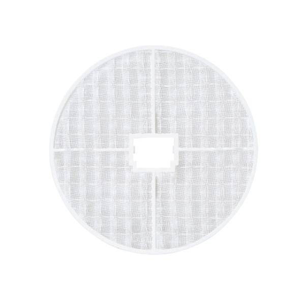 メルコエアテック 【AT-100QRKN3-F】室内用  レジスター 角形・プッシュ式風量調節付 交換用フィルター ネット 適用パイプ100mm●材質：ネットフィルター（PP樹脂）