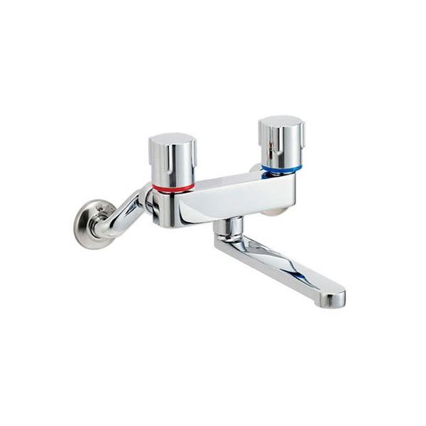 リクシル・イナックス【BF-WM405X-PU-CF】 LIXIL・INAX バス水栓 浴室部品 [BF-WM405-PU][BF-WM405N-PU] brdp LIXIL INAX【純正品】ツーハンドル壁付水栓(クロマーレS)※吐水口1...