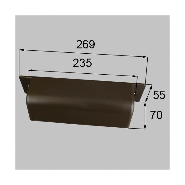 bgl1x46 LIXIL リクシル・トステム ポスト目隠し 玄関ドア部品 【純正品】本体×１ネジは現在ご使用のものをお使いください。カラー：オータムブラウン【部品ご購入の際には、ご注意下さい】お買い上げ前には必ず、その部品が適応品番かどう...