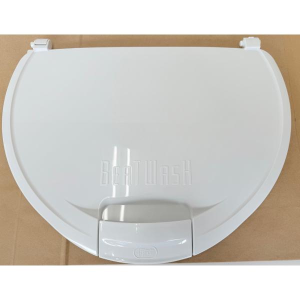 日立 パーツ HITACHI 【BW-DKX120F-014】 ウチフタ(ウエ)トッテツキ 洗濯機の部品　ビートウォッシュ 部品・パーツ・交換用・部材ウチフタ(ウエ)トッテツキ洗濯機の部品　ビートウォッシュ 部品・パーツ・交換用・部材